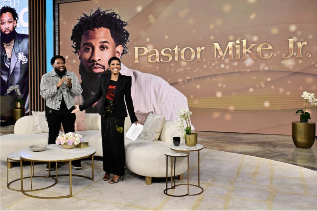 Watch Pastor Mike Jr. Perform "Amen" & Discuss How to Thrive in 2025 on The Tamron Hall Show ...